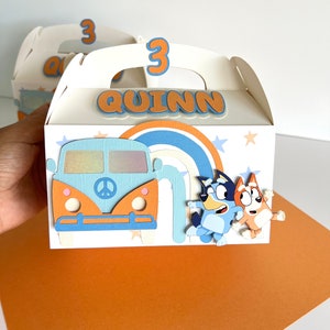 Bluey Gable Box / Bluey Birthday Decoration / Bluey Party Supply ...