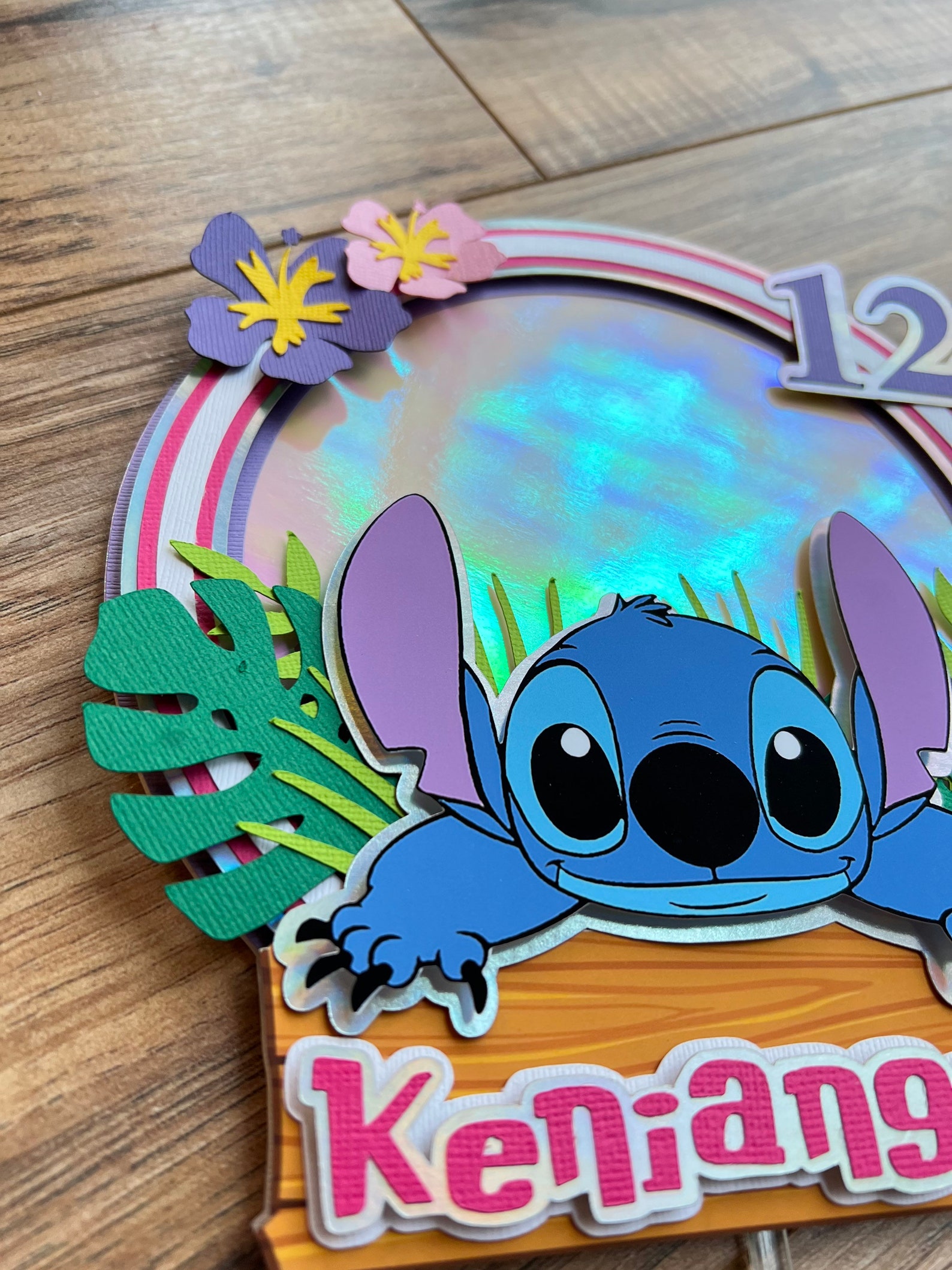Stitch Cake Topper / Stitch Birthday Party / Stitch Birthday | Etsy