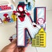 Spidey and His Amazing Friends 3D Letters / Spidey Party Decorations ...