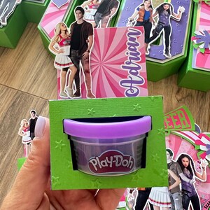 Disney Zombie Play-doh Boxes / Disney Zombie Birthday Decor / Disney ...