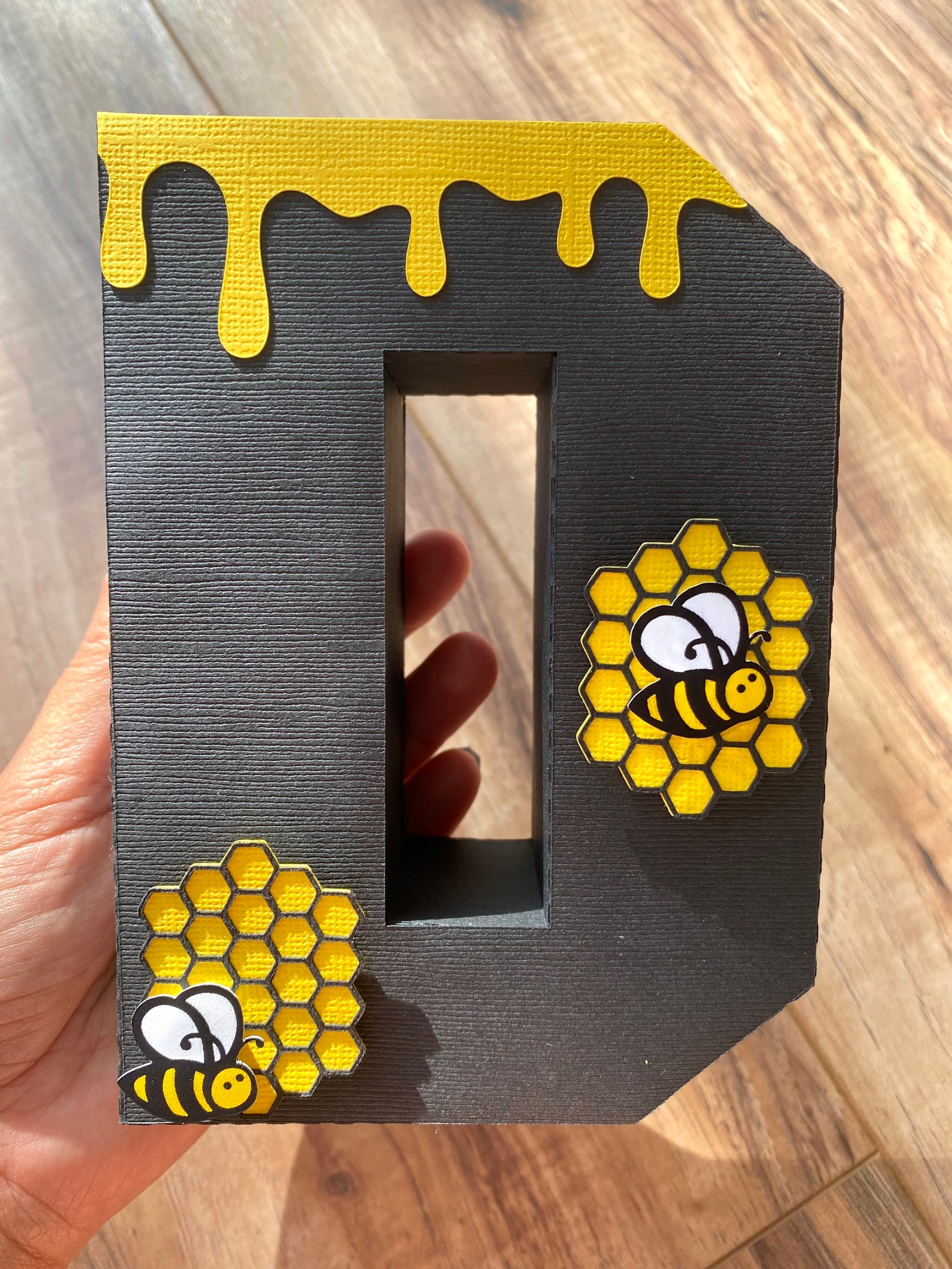 Honey Bee 3D Letters / Honey Comb Party Decorations / Honey | Etsy
