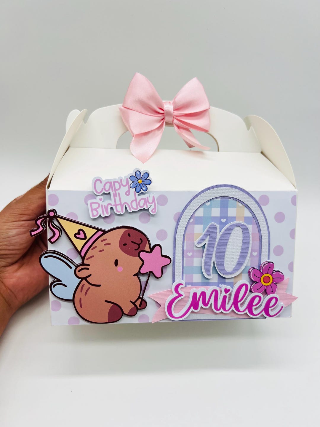 Capybara Gable Box / Capybara Candy Box / Capybara Party Supplies ...