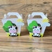 Cow Favor Box / Cow Birthday Decoration / Cow Party Supply / Farm Party ...