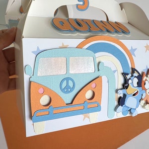 Bluey Gable Box / Bluey Birthday Decoration / Bluey Party Supply ...