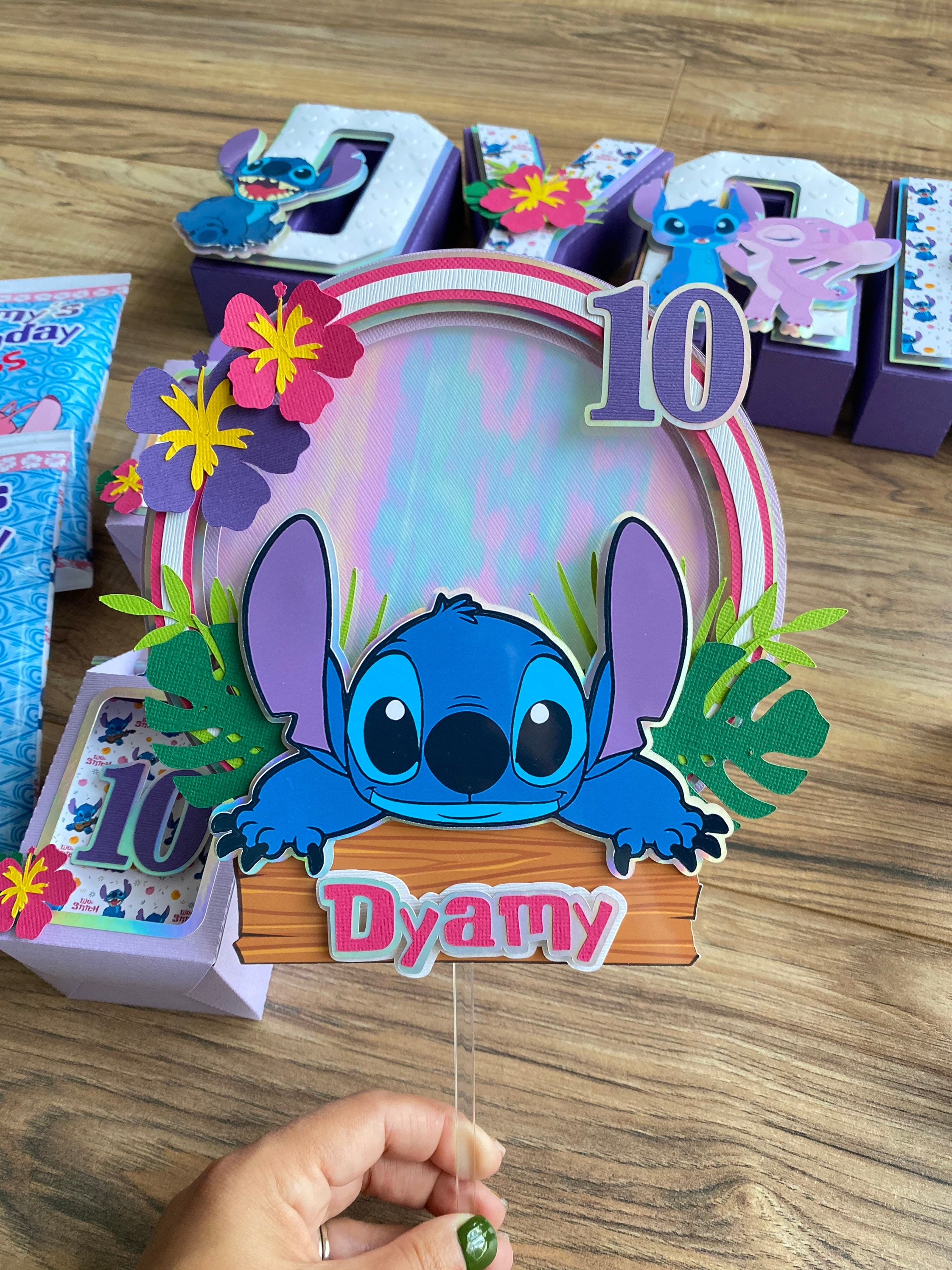 Stitch Cake Topper / Stitch Birthday Party / Stitch Birthday | Etsy