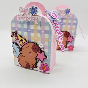 Capybara Favor Boxes, Party Decoration - Etsy