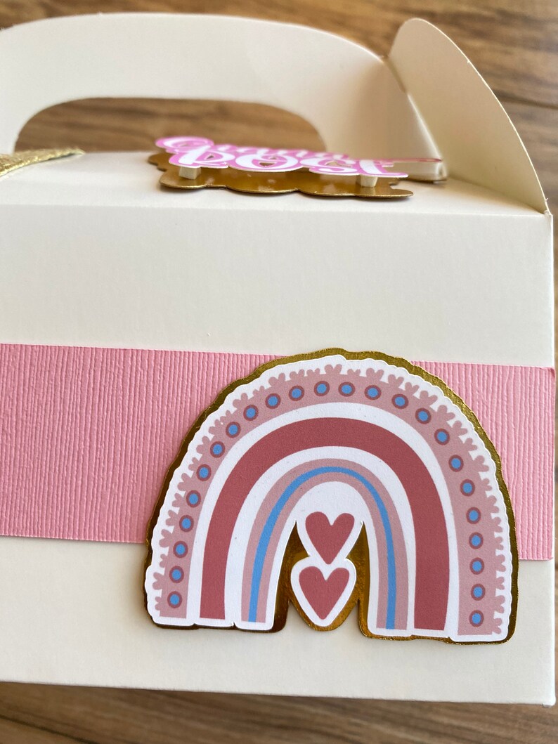 Boho Party Gable Box / Boho Gable Box / Boho / Boho Favor Box - Etsy