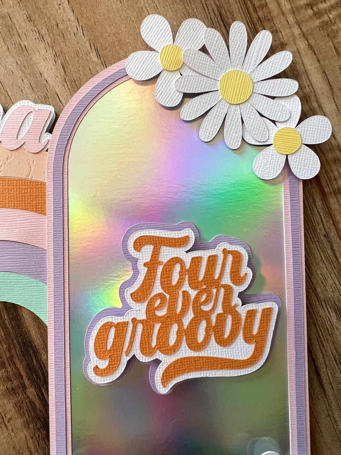 Groovy Cake Topper / Retro Groovy Birthday / Groovy Party - Etsy