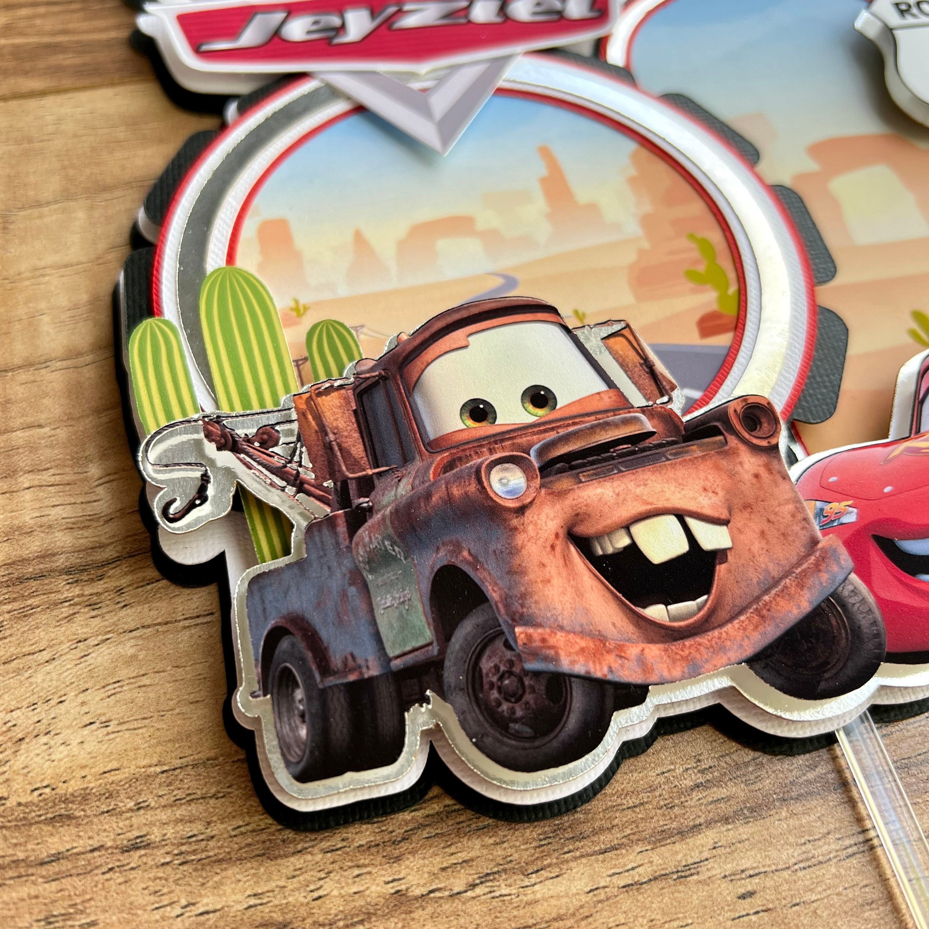 Lightning Mcqueen Cake Topper / Cars Cake Topper / Cars - Etsy UK