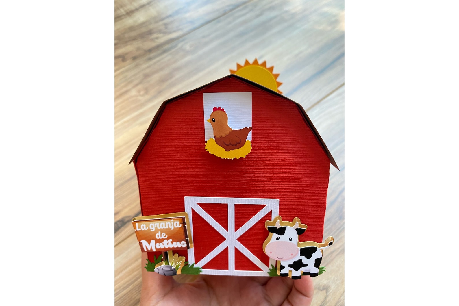 Red Barn Favor Box / La Granja De Zenon / Farm Party Decor / - Etsy