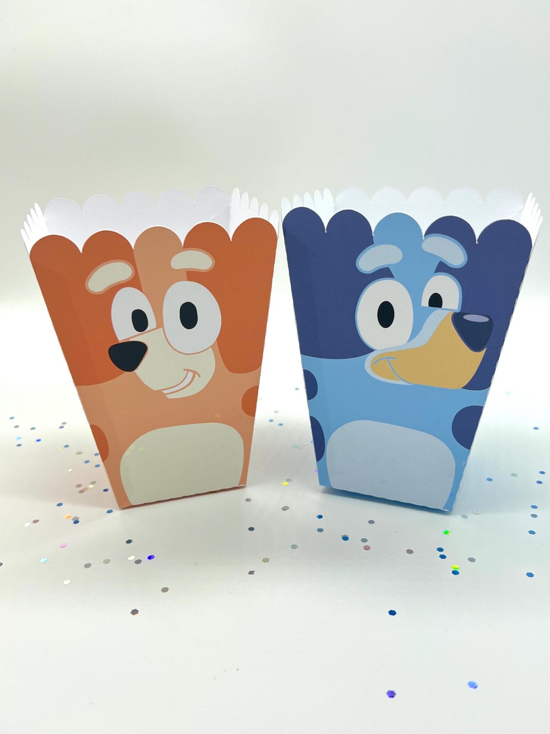Bluey Popcorn Box / Bluey Birthday Decoration / Bluey Party Supply ...