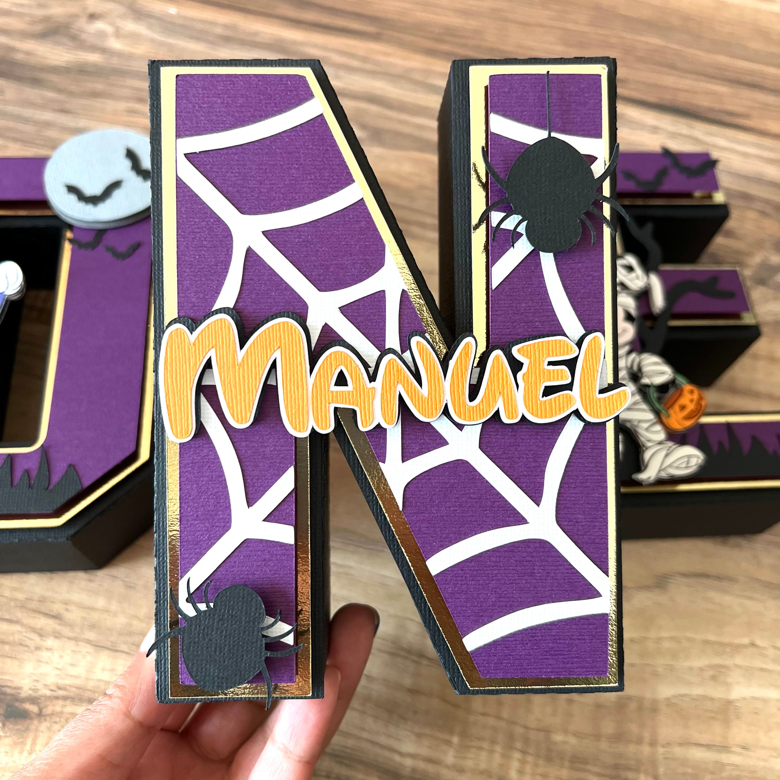 Mickey Halloween 3D Letters / Mickey Halloween Birthday - Etsy