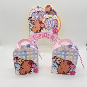 Capybara Favor Boxes, Party Decoration - Etsy
