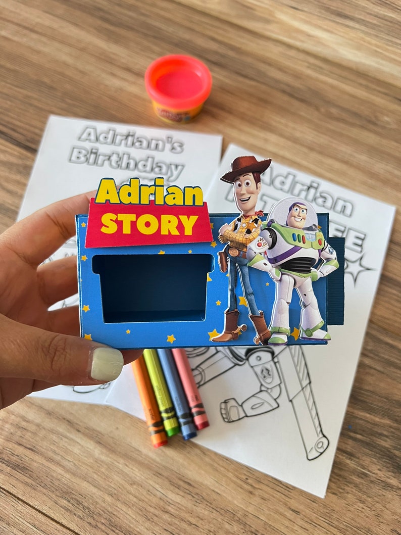 Toy Story Play-doh Box / Toy Story Coloring Box / Play-doh - Etsy UK