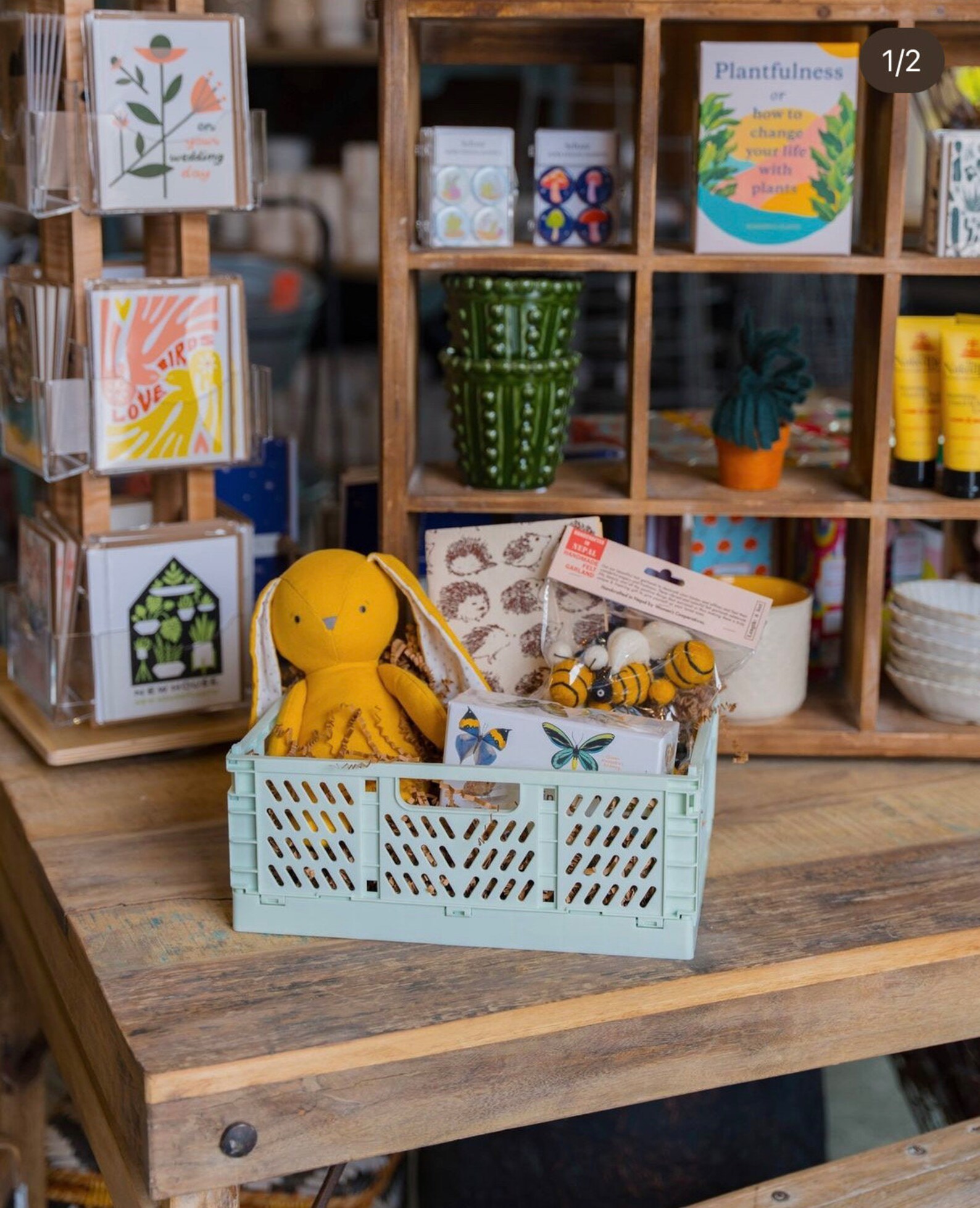 MEDIUM Pastel Color Plastic Storage Crate Set of 4 - Etsy