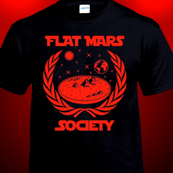 Earth is Flat T Shirt - Etsy