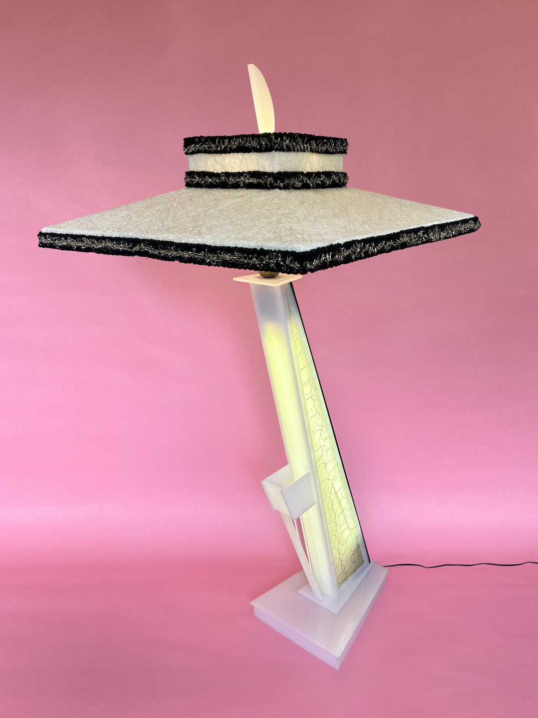 Reproduction Spun Glass Shade for Moss Lamps and Mid Century Lamp ...