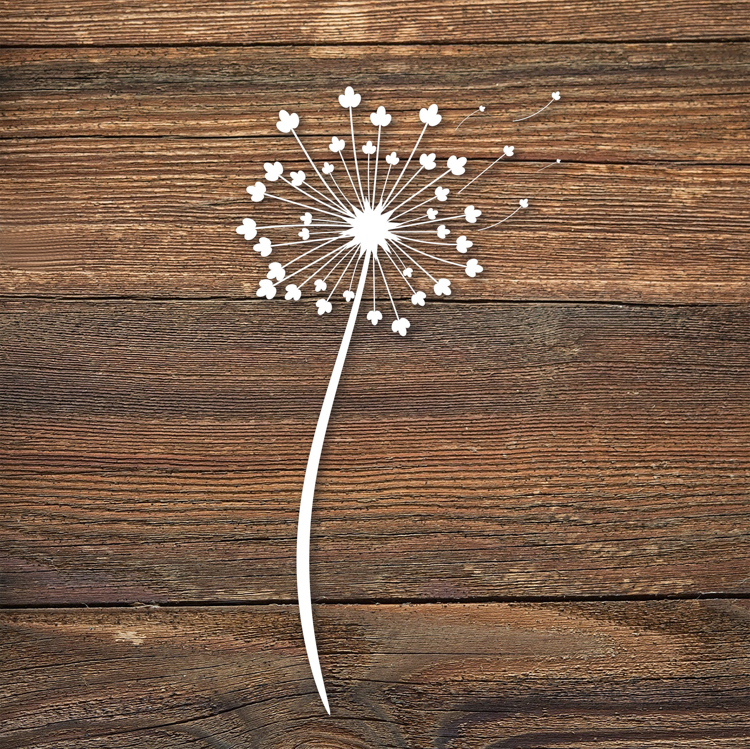 Dandelion SVG Wild Flower SVG Dandelion Seeds SVG Dandelion - Etsy