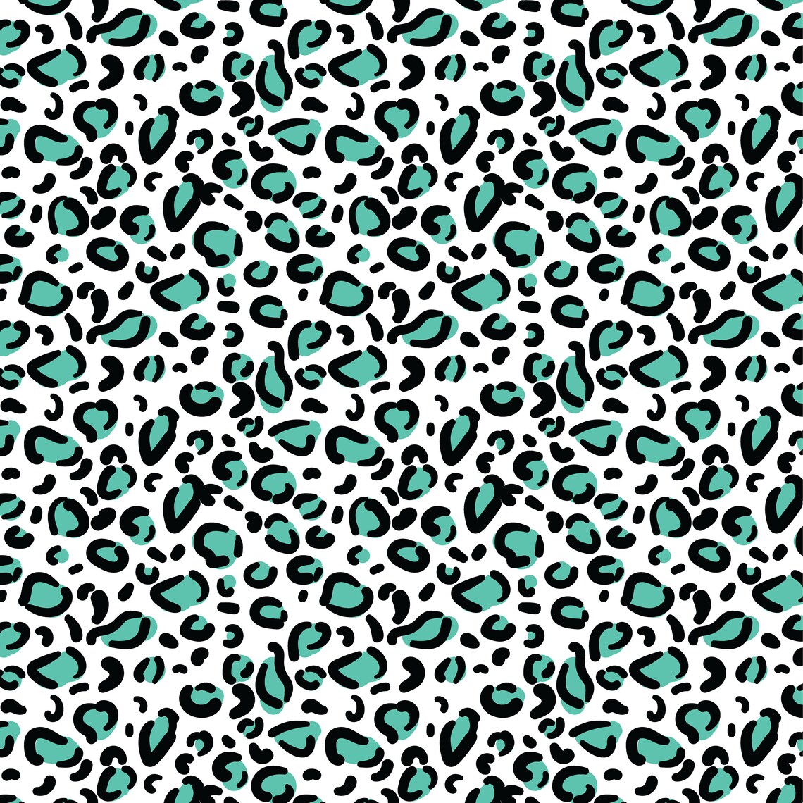 Cheetah Seamless Pattern Digital Paper Leopard Print PNG 8 | Etsy