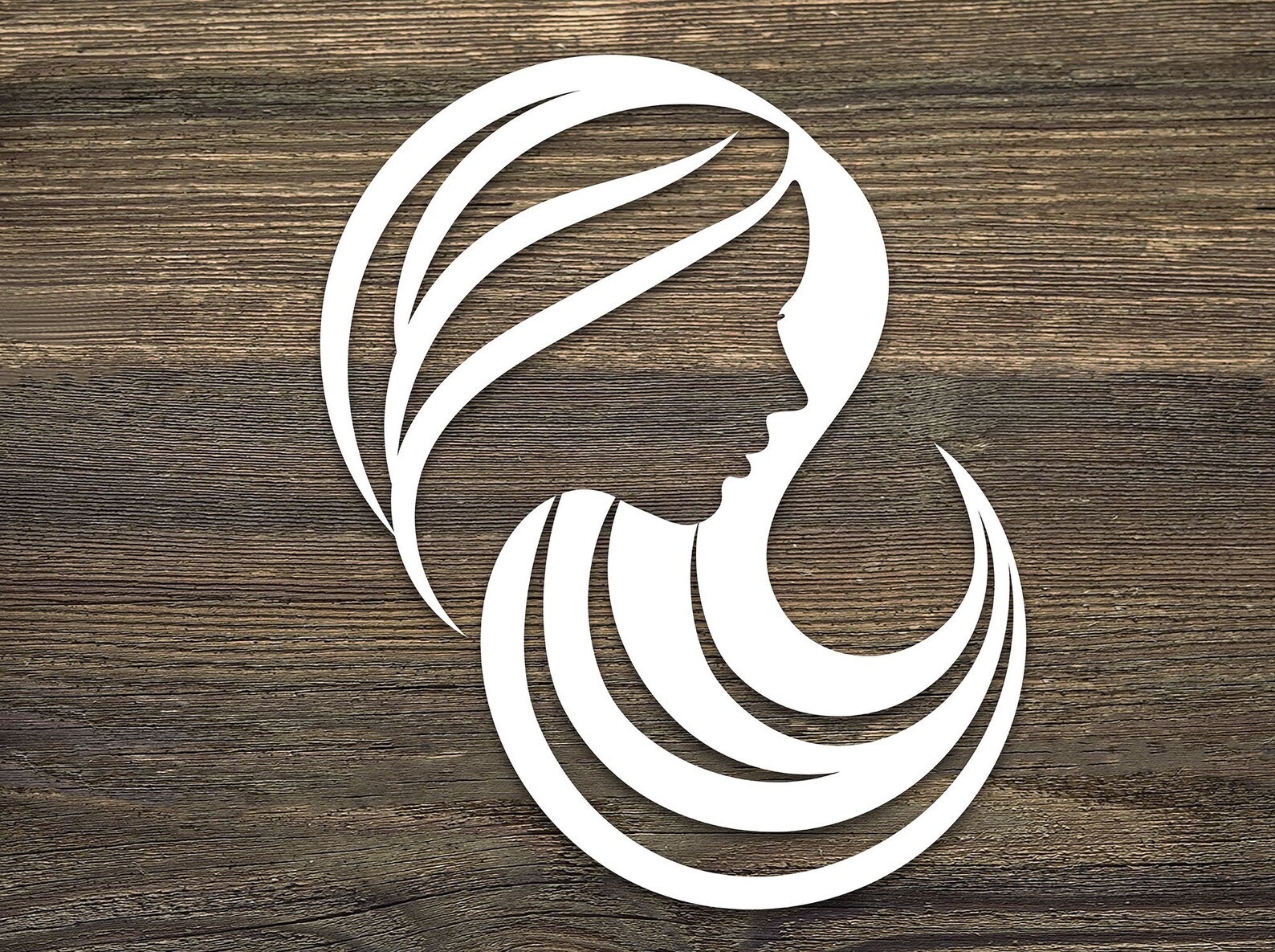 Woman Silhouette SVG Hair SVG Beauty SVG Beauty Care Svg - Etsy