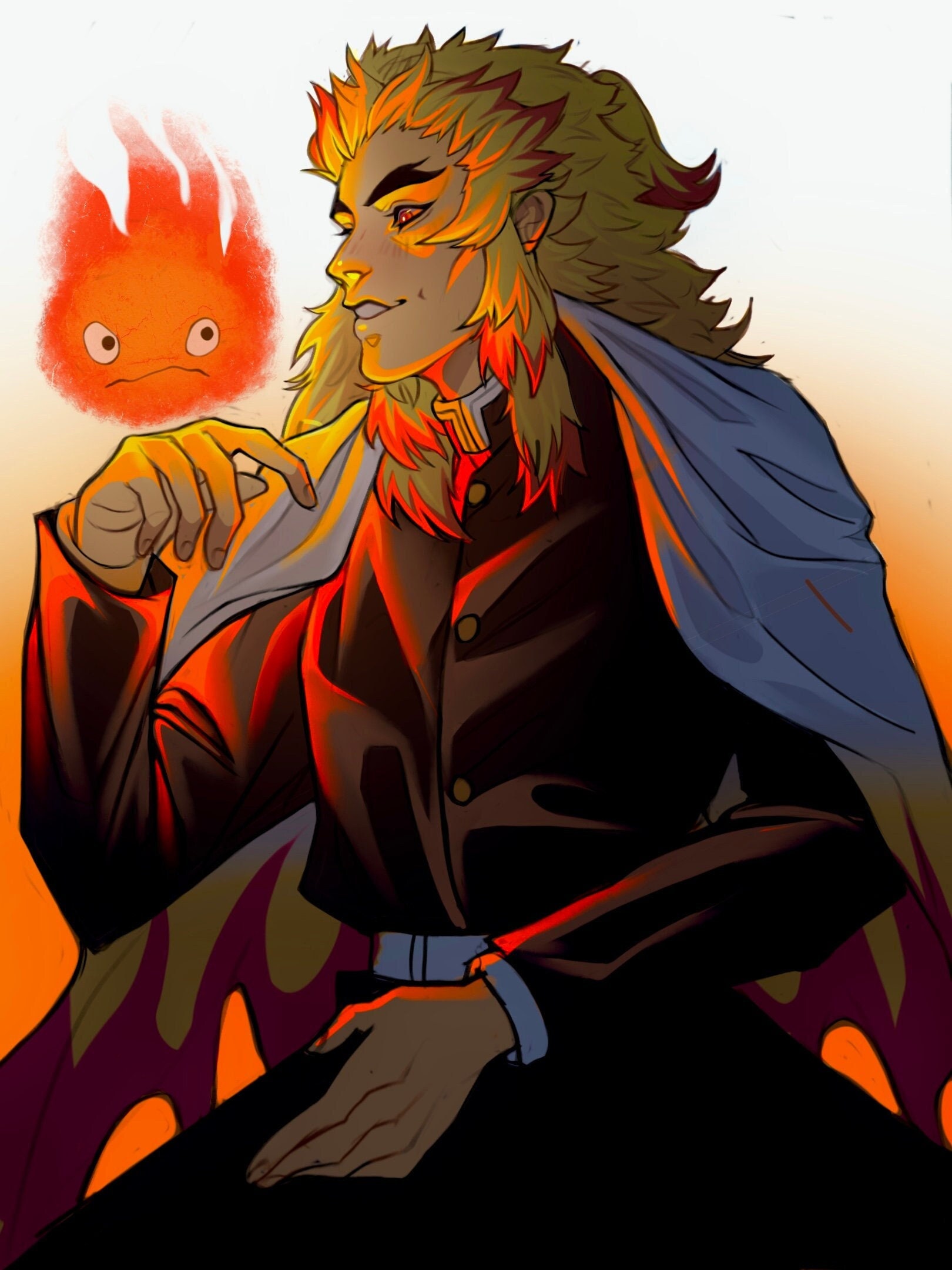 Flame Friends Print - Etsy