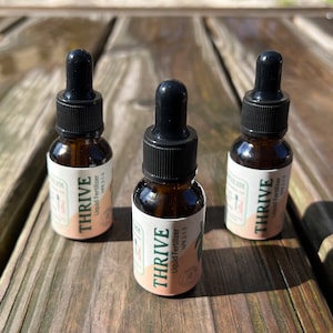 Thrive Liquid Rapid Growth Indoor and Outdoor Plant Food (60ml/15ml/8oz ...