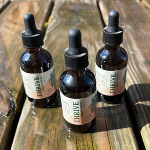 Thrive Liquid Rapid Growth Indoor and Outdoor Plant Food (60ml/15ml/8oz ...