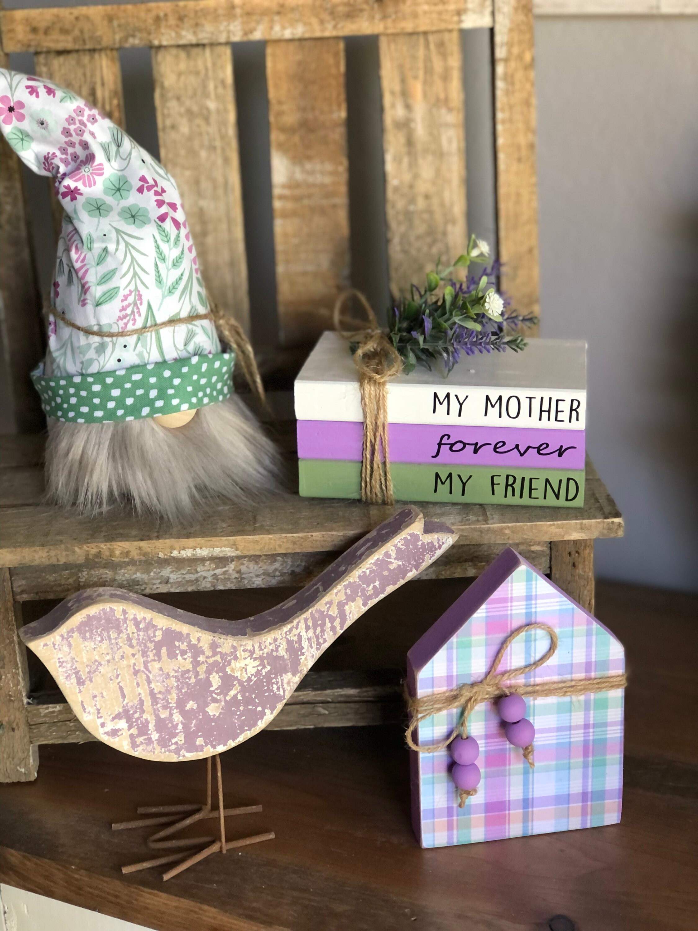 Mothers Day Decor Bundle Mothers Day Set of 3 Spring - Etsy