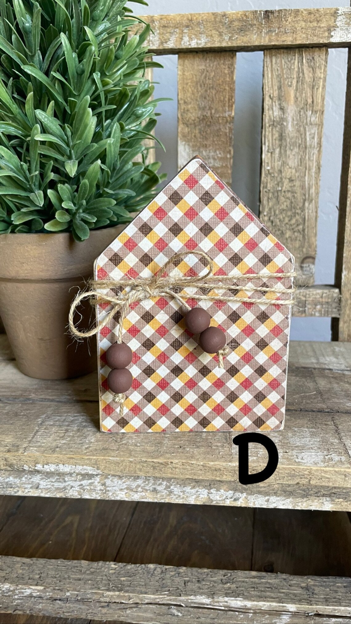 Mini Wooden House Sign Rae Dunn Inspired Home Sign - Etsy