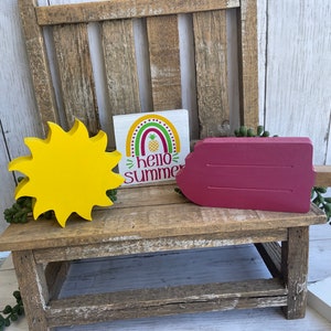 Pineapple Summer Decor Bundle, Tiered Tray Decor, Rae Dunn Inspired ...