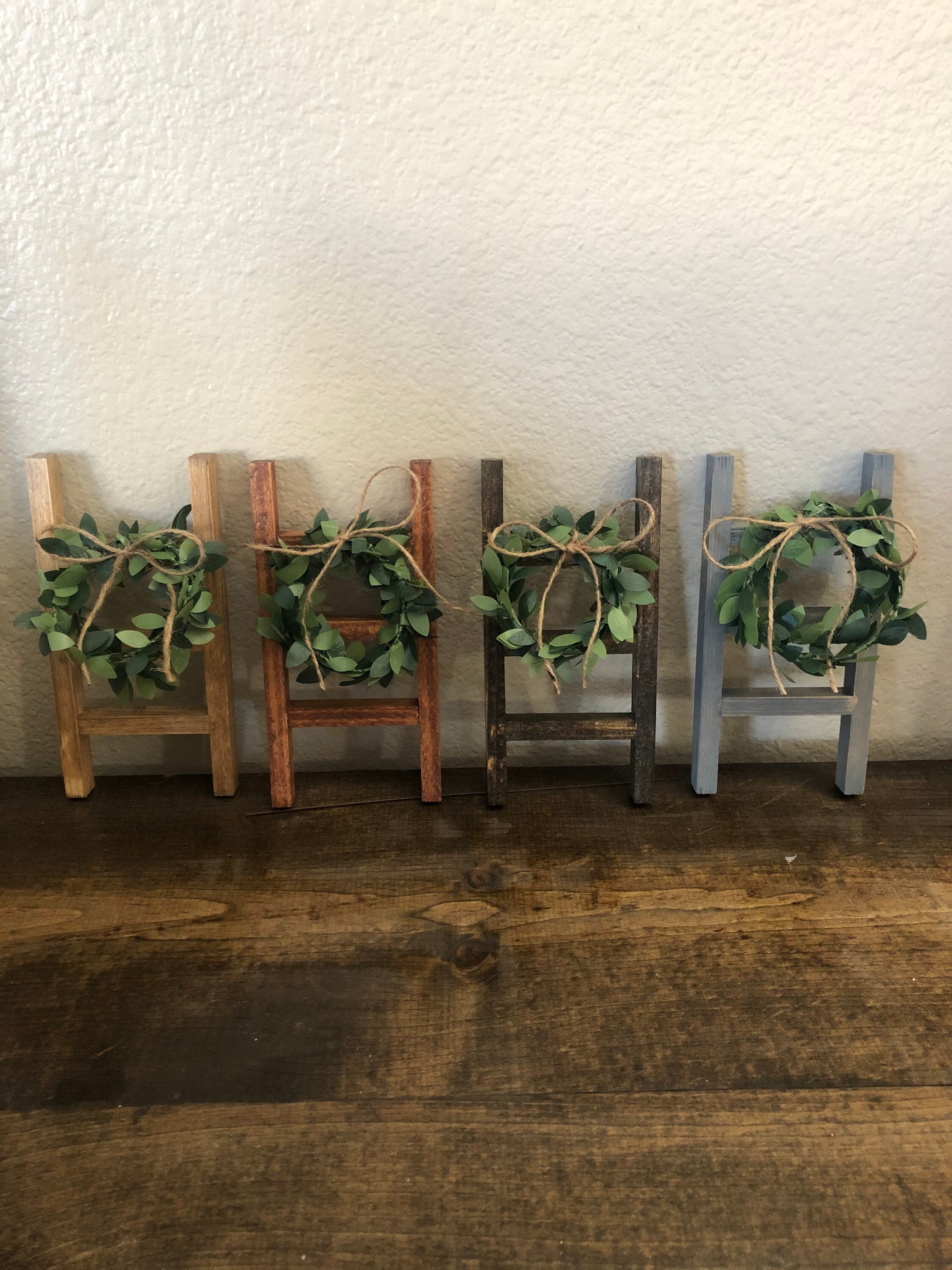 Mini Wood Ladder Tiered Tray Decor Fall Decor Farmhouse - Etsy