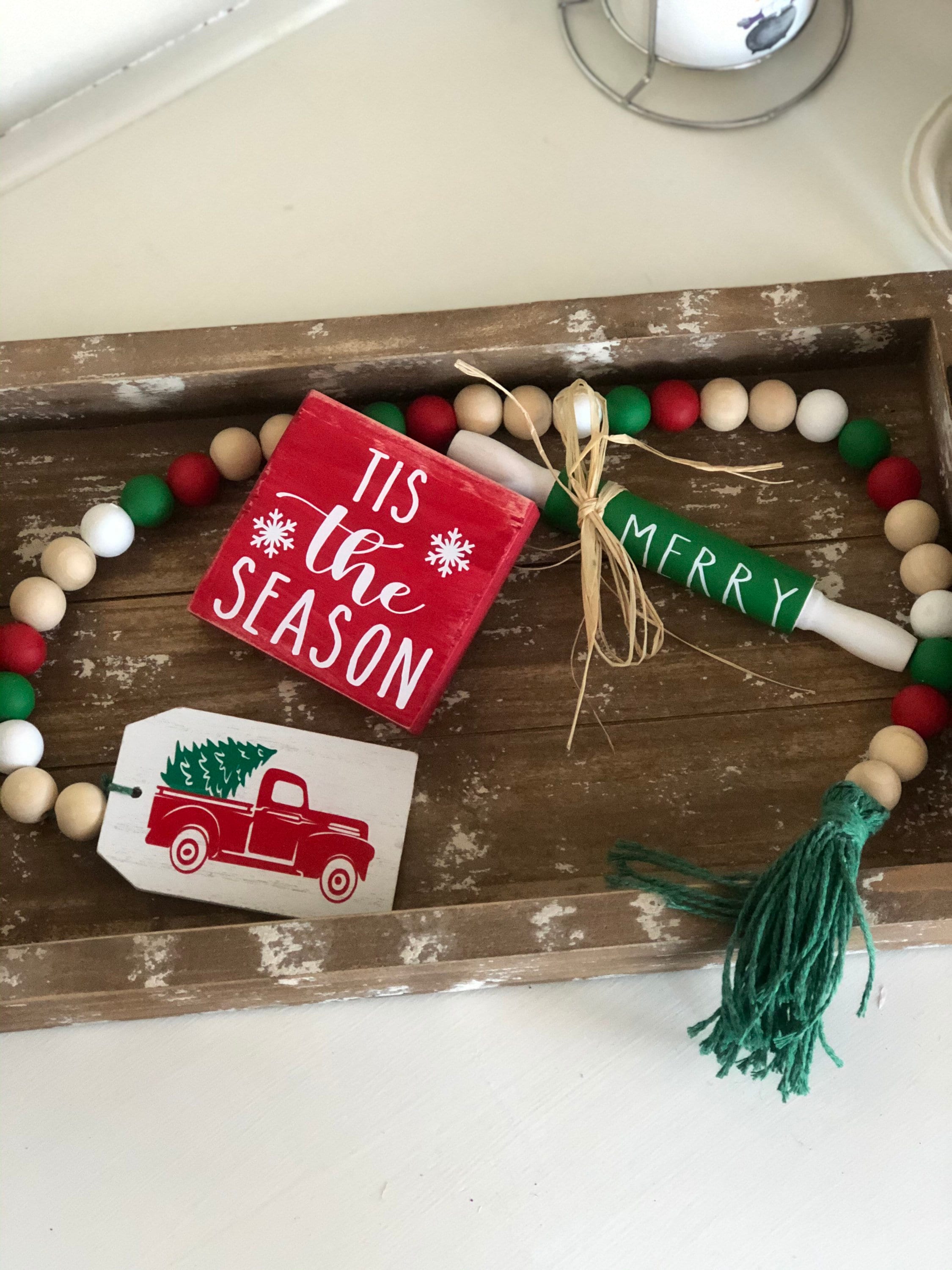 Christmas Decor Bundle Christmas Truck Set of 3 Christmas - Etsy