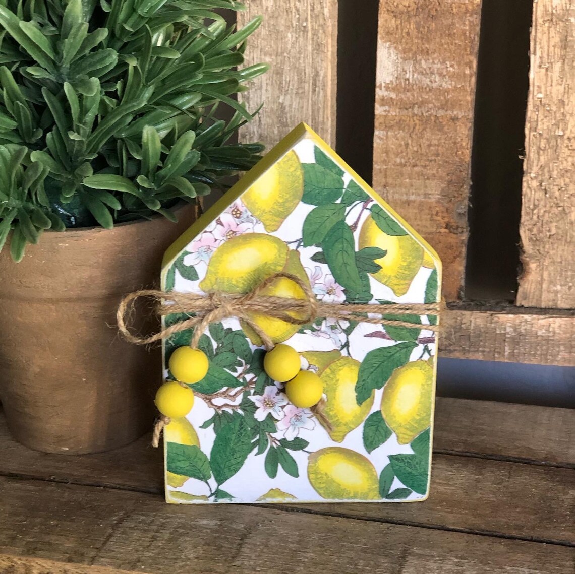 Mini Wooden House Sign Rae Dunn Inspired Home Sign - Etsy