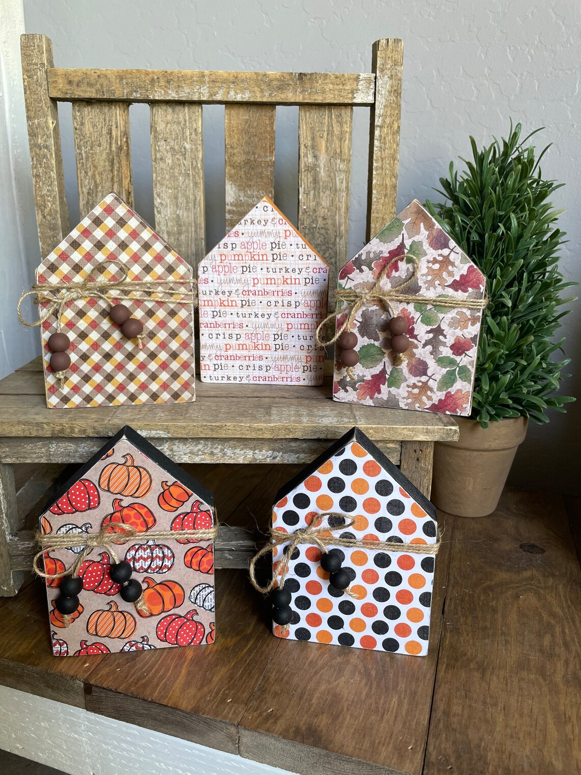 Mini Wooden House Sign Rae Dunn Inspired Home Sign - Etsy