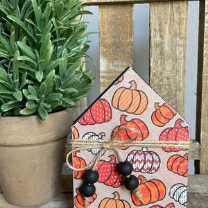 Mini Wooden House Sign - Rae Dunn Inspired Home Sign - Farmhouse Sign ...