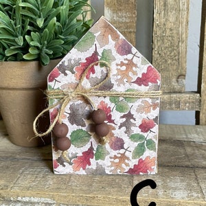 Mini Wooden House Sign - Rae Dunn Inspired Home Sign - Farmhouse Sign ...