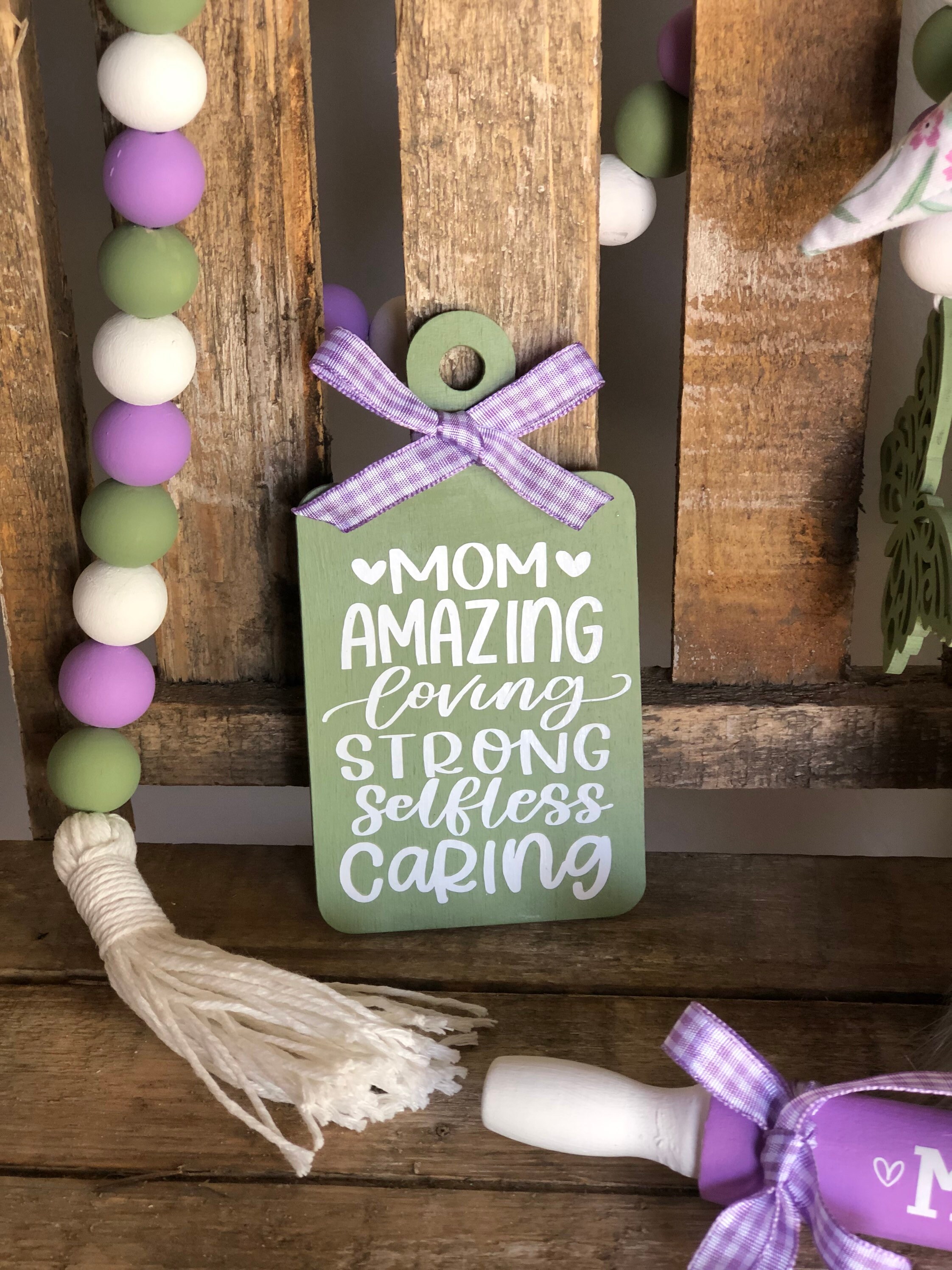 Mothers Day Decor Bundle Mothers Day Set of 3 Spring - Etsy