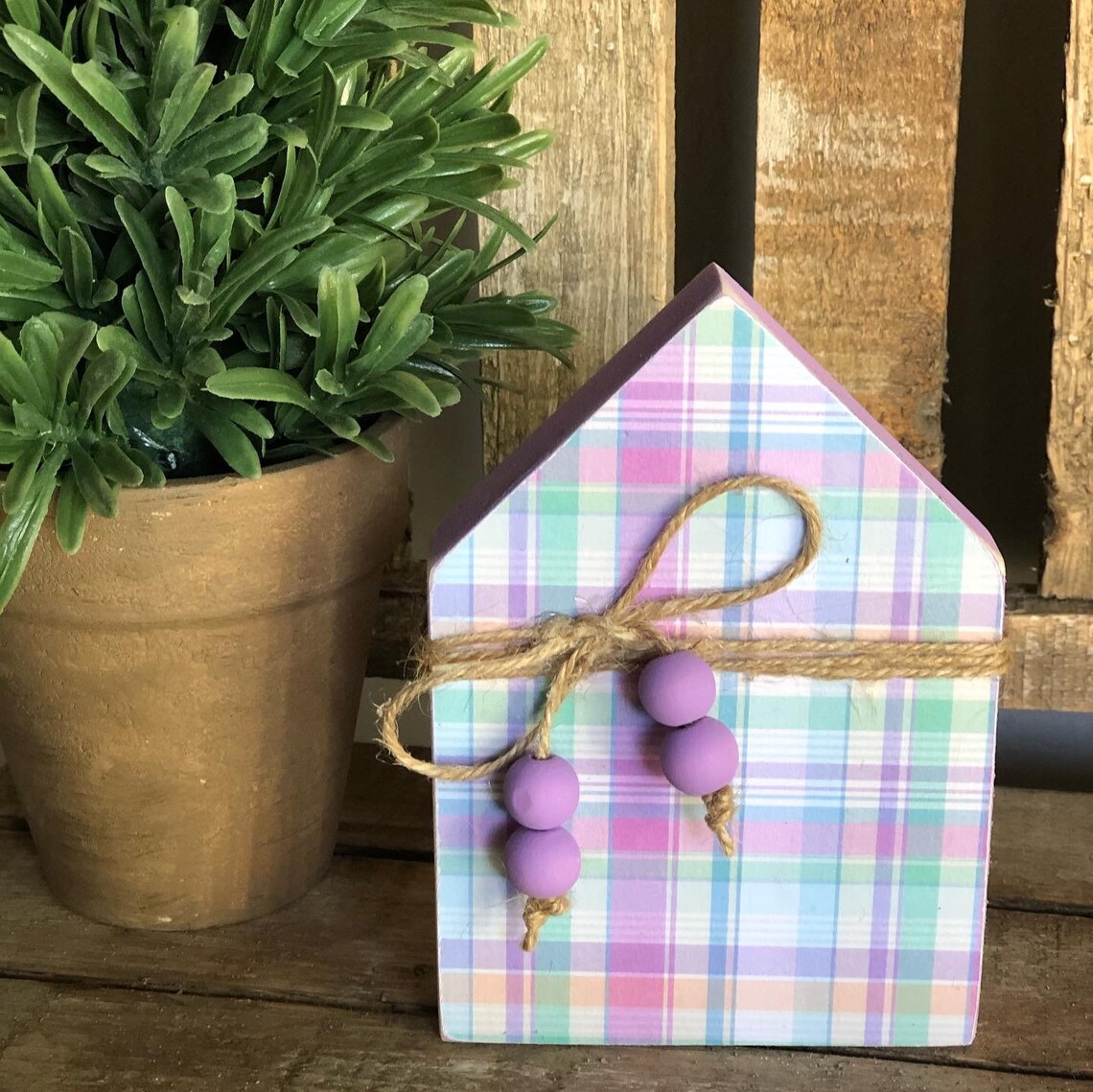 Mini Wooden House Sign Rae Dunn Inspired Home Sign - Etsy