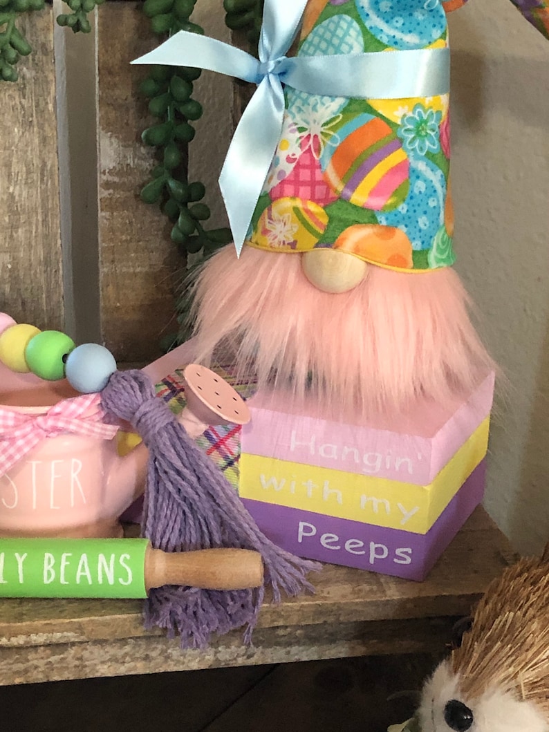 Easter Decor Bundle, Happy Easter, Set of 3, Easter Tiered Tray, Easter ...