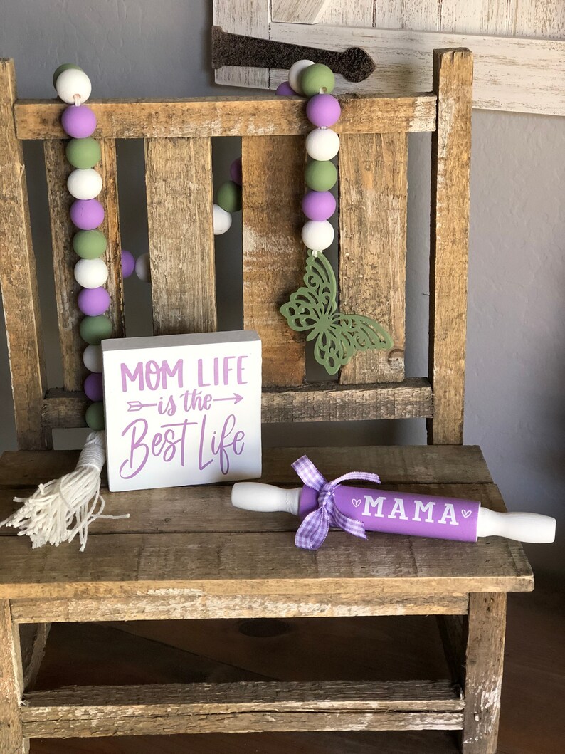 Mothers Day Decor Bundle Mothers Day Set of 3 Spring - Etsy