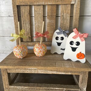 Halloween Ghost Wood Tiered Tray Decor - Etsy