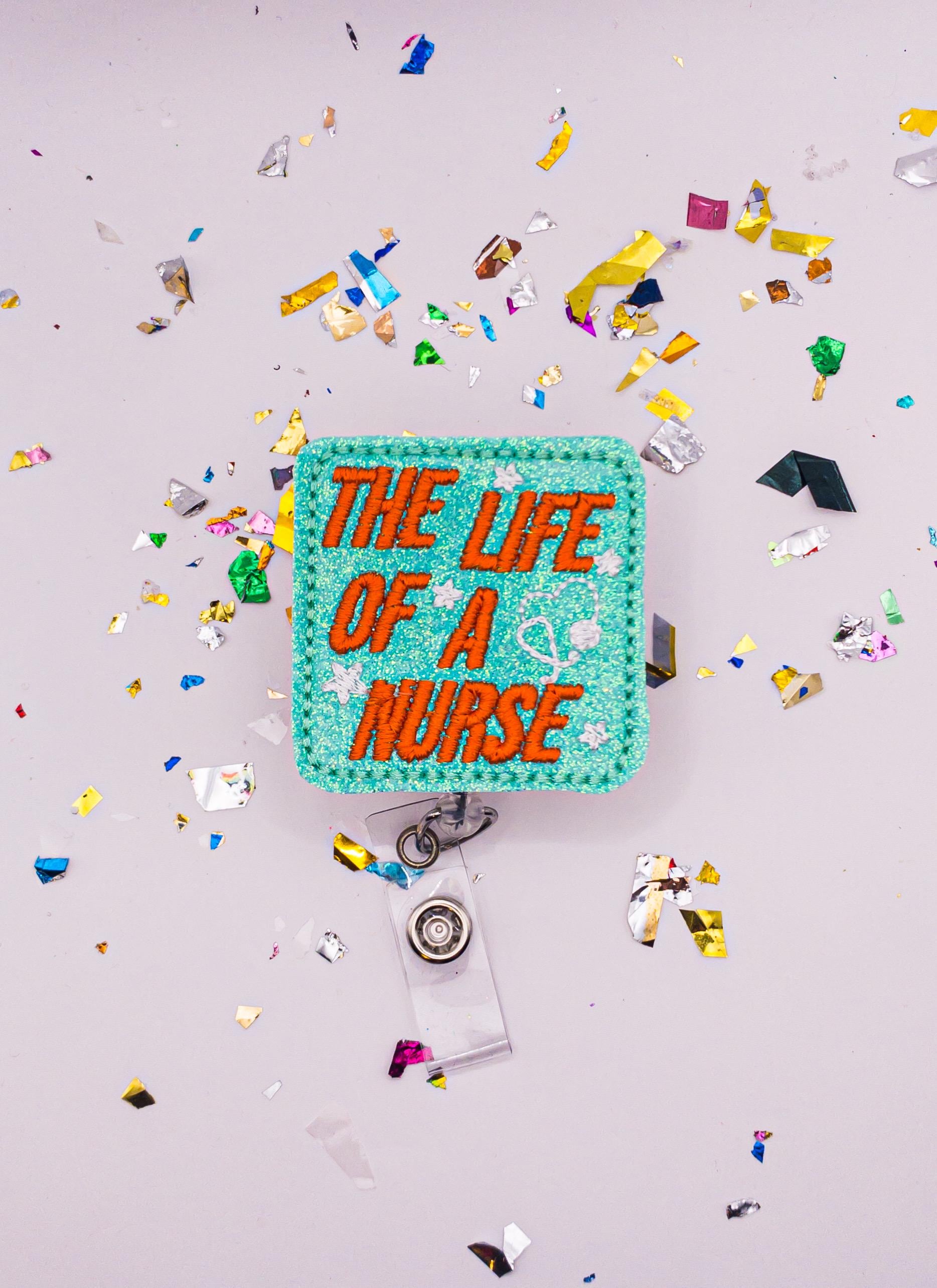 Life of a Nurse Badge, Show Girl Badge Reel, Music Badge Reel, Singer ...