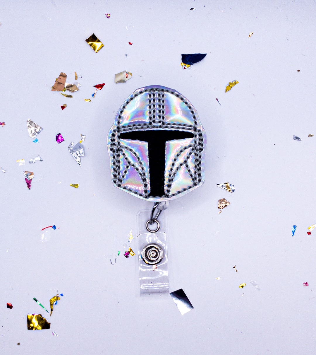 Mandalorian Badge, Star Wars Badge Reel, Space Wars Badge Reel, May the ...
