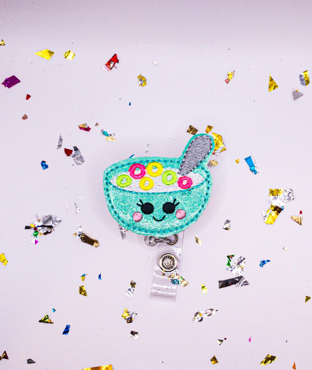 Cereal Badge Reel, Food Badge Reel, Nurse Badge, Teacher Badge ...