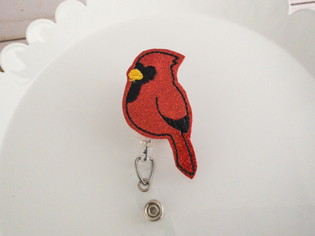 Cardinal Badge Reel, Bird Badge Reel, Baseball Badge Reel, Retractable ...