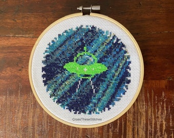 Trippy Cross Stitch | Etsy