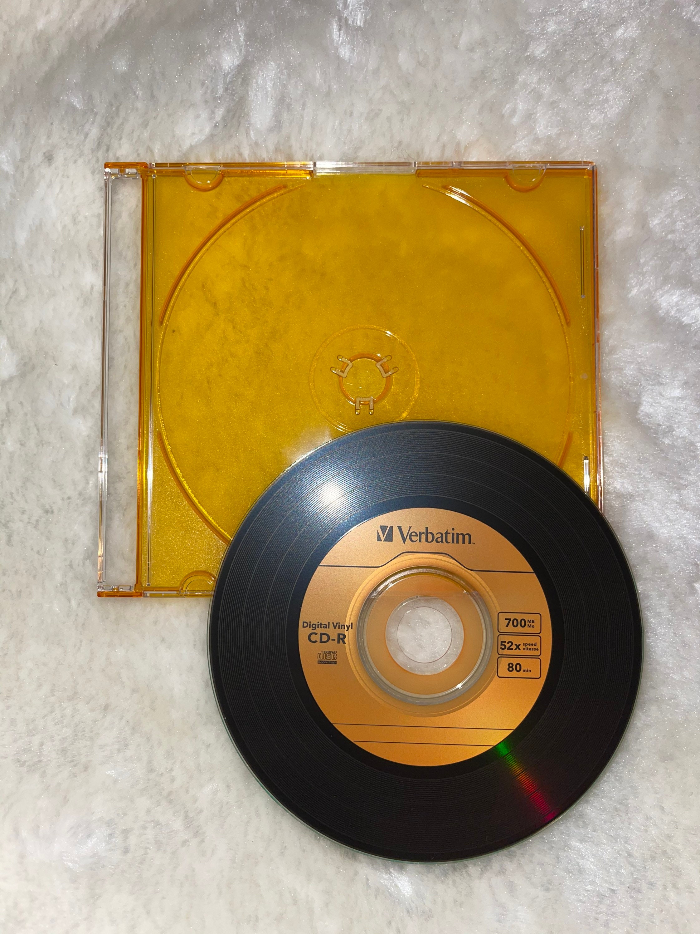 Personalized Playlist on Colorful Vinyl CD - Etsy