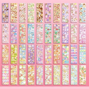 Huge Deco Polco Stickers Sheets Pack| Cute Korean Stickers Set ...