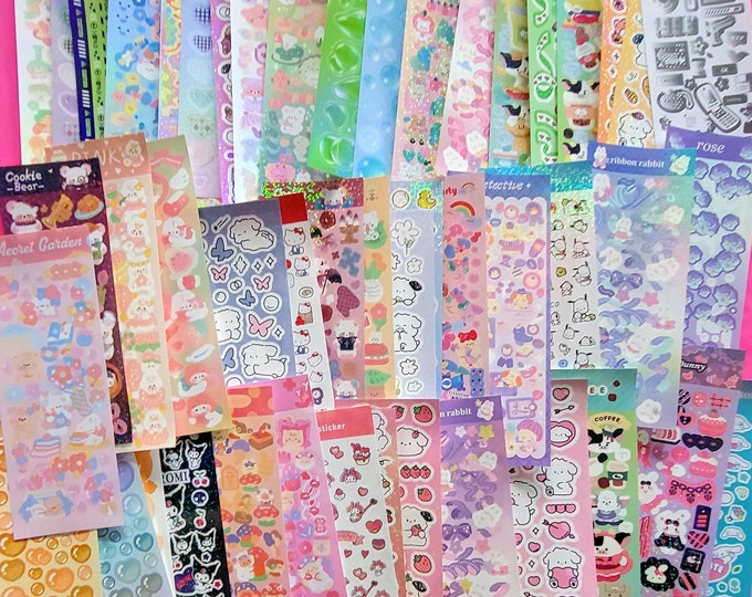 Huge Deco Polco Stickers Sheets Pack| Cute Korean Stickers Set ...