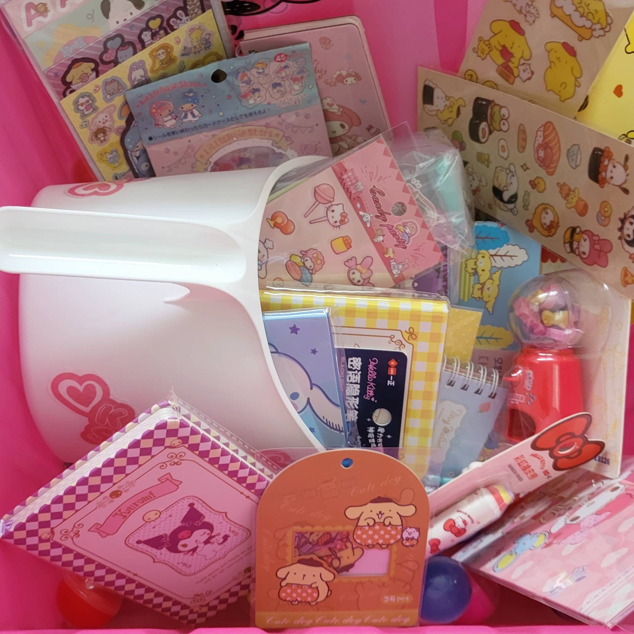 Kawaii Sanrio Mystery Box Set Sanrio Stationery Gift Box - Etsy Australia